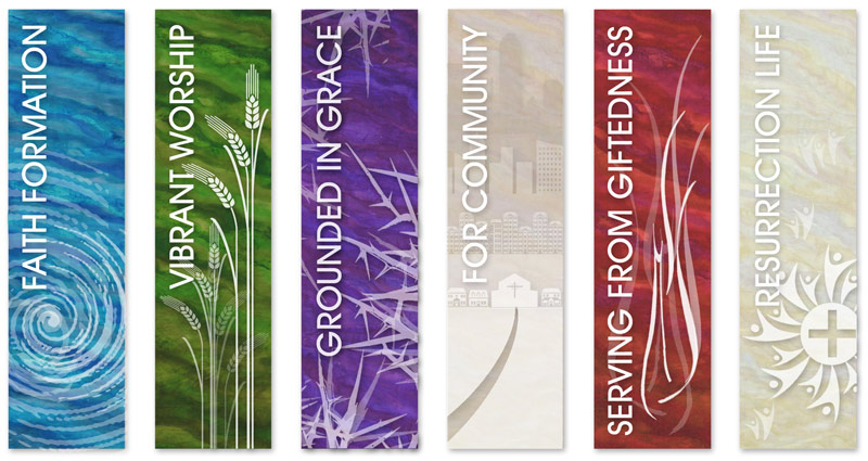 RESURRECTION BANNERS — Linda Witte Henke